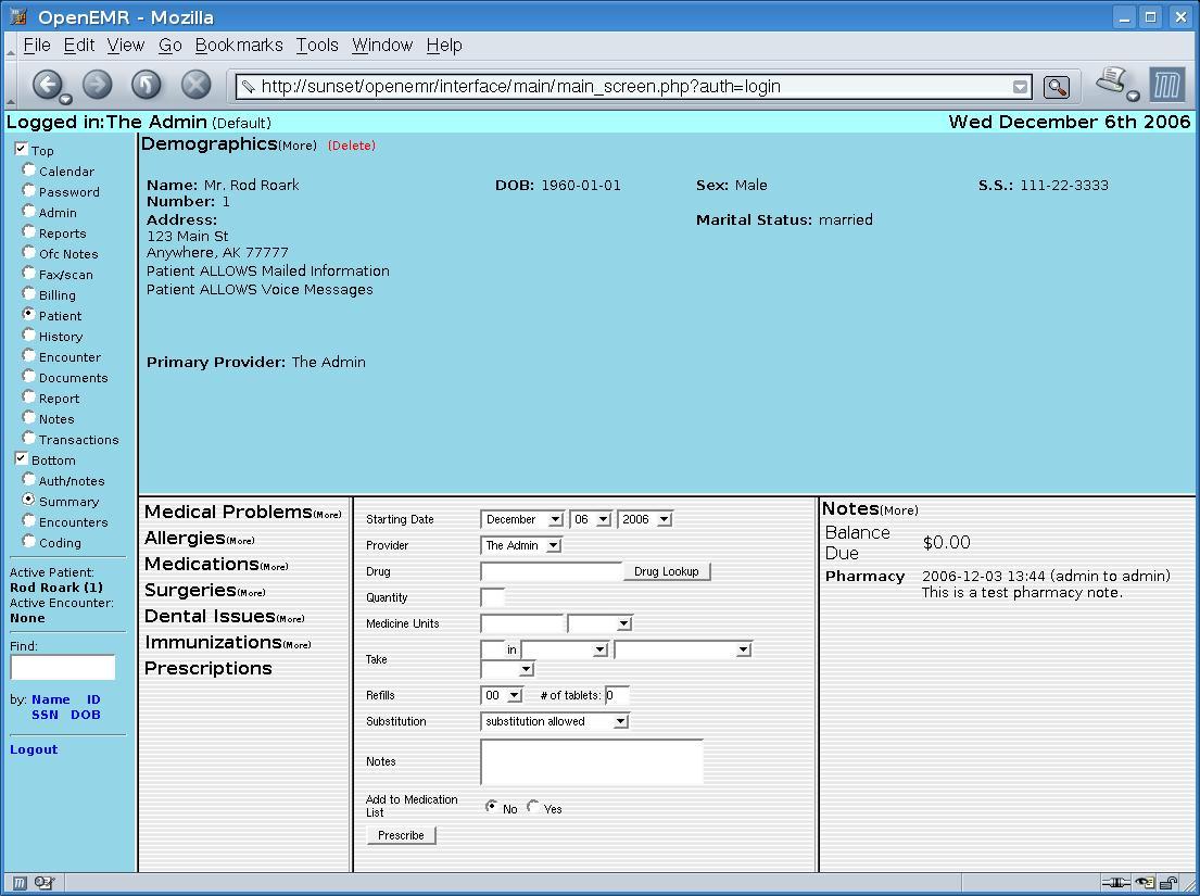 Proposed layout changes - OpenEMR Development - OpenEMR Community